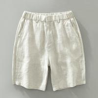China Summer Linen Cargo Shorts – Stylish, Comfortable, and Breathable for sale