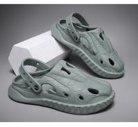 China Summer New Men’s Trendy and Versatile Hole Shoes with Thick Soles and Anti slip Beach Slipper QZPT- 2306 for sale