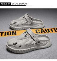 China Summer New Men’s Trendy and Versatile Hole Shoes with Thick Soles and Anti slip Beach Slipper QZPT- 2306 for sale