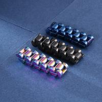 China Titanium Steel Jewelry Rings Men Designer Punk Stainless Steel Rings for Men KR86689-KFC for sale