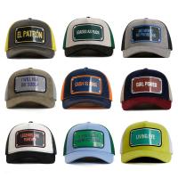 China Trendy Brand Mesh Trucker Cap with Breathable Mesh and Curved Brim for sale