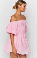 China Women’s bubble sleeves summer mini dresses for sale