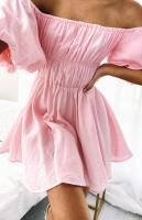 China Women’s bubble sleeves summer mini dresses for sale
