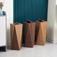 China Eco-Friendly Nordic Wooden Trash Can with Inner Bucket for sale