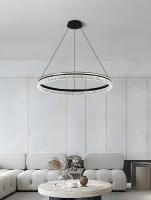 China High-Quality Modern 3-Ring Crystal LED Chandelier for sale