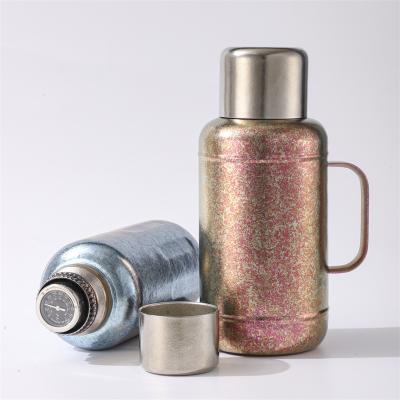 China Pure Titanium Insulated Travel Teapot with Mechanical Temperature Control for sale