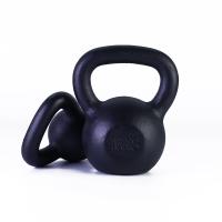 China Cast iron sprayed kettlebell training fitness equipment for men and women for sale