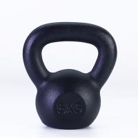 China Cast iron sprayed kettlebell training fitness equipment for men and women for sale