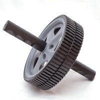 China Premium Dual-Wheel Ab Roller with Ergonomic Handles for sale