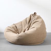 China Plain Fabric Lazy Lounger Bean Bag for sale