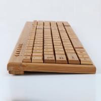 China Premium Handmade Bamboo Wireless Keyboard & Mouse Set – Eco-Friendly, Ergonomic & Stylish for sale