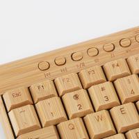 China Premium Handmade Bamboo Wireless Keyboard & Mouse Set – Eco-Friendly, Ergonomic & Stylish for sale