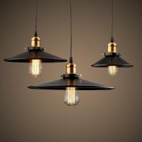 China Black Metal Vintage Ceiling Lamp for Home & Commercial Spaces for sale
