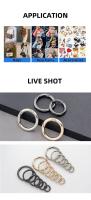 China Zinc Alloy Circular Spring Buckle GZJX for sale