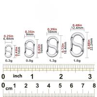 China Zinc Alloy Shape 8 Spring Buckle GZJX for sale