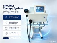 China Mobile Shockwave Therapy Machine for Shoulder Periarthritis Pain Relief for sale