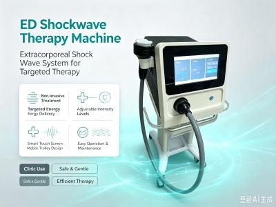 China Trolley‑Type Low‑Intensity ESWT Shockwave Therapy Machine Non‑Invasive Erectile Dysfunction Treatment Equipment For Male Health Clinic for sale