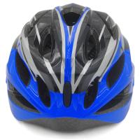 China Blue Mens Road Bike Helmet Detachable Light Mens Road Cycling Helmet for sale