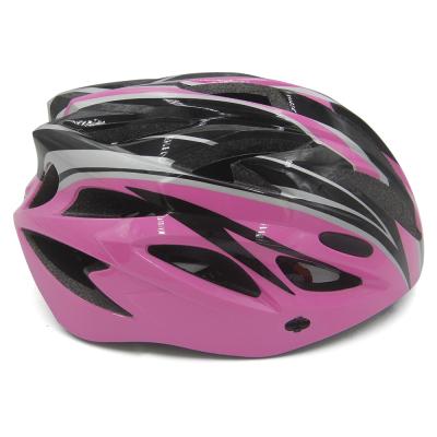 China Pink Mountain Mountain Bicycle Helmet Safety Women'S Mountain Bike Helmet for sale