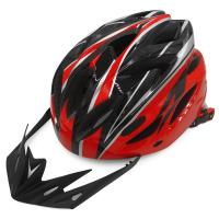 China Red Safety Road Bike Helmet MTB Helmet Outside Mountain Bike Helmets for sale