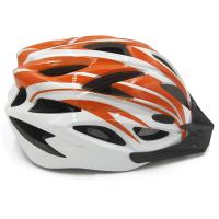 China Orange Unisex Road Cycling Helmet Bicycle Accessories Downhill Mountain Bike Helmet for sale
