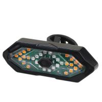 China 2KW LED Bike Light Wireless Remote Control USB Bicycle Tail Light for sale
