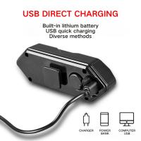 China 2KW LED Bike Light Wireless Remote Control USB Bicycle Tail Light for sale