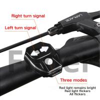 China 2KW LED Bike Light Wireless Remote Control USB Bicycle Tail Light for sale