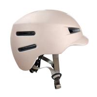 China Beige Womens Mtb Helmet Bicycle Accessories Ladies Cycle Helmet Durable for sale