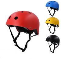 China Anti Fall Roller Skating Helmet Black Yellow Orange Adult Skateboard Helmet for sale