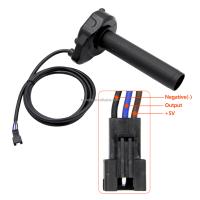 China Universal E Bike Throttle Adjustable Speed Water Proofed Full Twist Throttle for sale