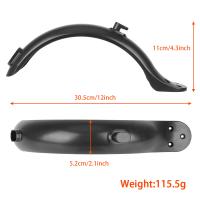 China Black Xiaomi Scooter Mudguard Customized E Scooter Rear Fender for sale