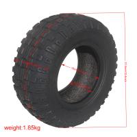 China 14x5.0-6.0 Electric Scooter Tubeless Tires Black Solid Scooter Tyres for sale