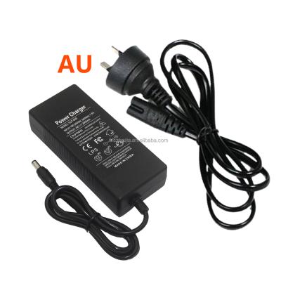 China 42V 2A AU Head DC Electric Scooter Charger Adapter E Scooter Battery Charger for sale