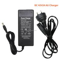 China 42V 2A AU Head DC Electric Scooter Charger Adapter E Scooter Battery Charger for sale