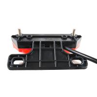 China Red Electric Bicycle Headlight 12v-36v Steering Rear Lights Ebike Conversion Kit for sale