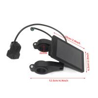 China 20in Ebike Display 24V-60V USB Ebike Lcd Display For V20 Pro M6C for sale