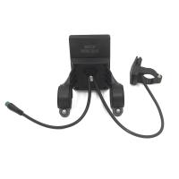China Waterproof M5 LCD Electric Bike Display Electric Bike Parts Black for sale