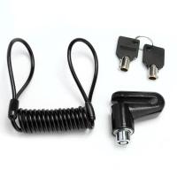 China Anti Theft Scooter Disc Brake Lock Red Black Electric Scooter Accessories for sale