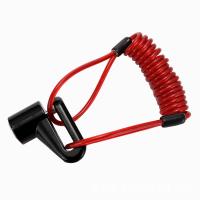 China Anti Theft Scooter Disc Brake Lock Red Black Electric Scooter Accessories for sale
