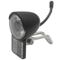 China 2Pin Waterproof EBike Front Light Warning Electric Bike Headlight for sale