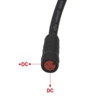 China 2Pin Waterproof EBike Front Light Warning Electric Bike Headlight for sale