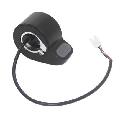 China Accelerator 36V Electric Scooter Finger Throttle Black Mi Scooter Throttle for sale