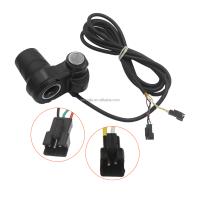 China ABS Electric Scooter Twist Throttle Half Bar Throttle With Electric Lock for sale