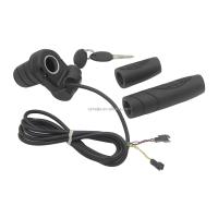 China ABS Electric Scooter Twist Throttle Half Bar Throttle With Electric Lock for sale