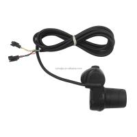 China ABS Electric Scooter Twist Throttle Half Bar Throttle With Electric Lock for sale