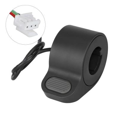 China Black Finger Accelerator ABS Thumb Throttle For Electric Scooter for sale