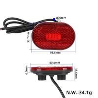 China Mi5 Plus Electric Scooter Rear Tail Light Electric Scooter Brake Light for sale