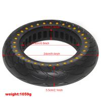 China Airless 10 Inch Honeycomb Tires 10x2.125 Electric Scooter Solid Tyres for sale
