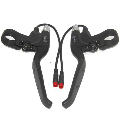 China Aluminum Alloy Brake Handlebar Kugoo M4 Left And Right Brake Lever for sale